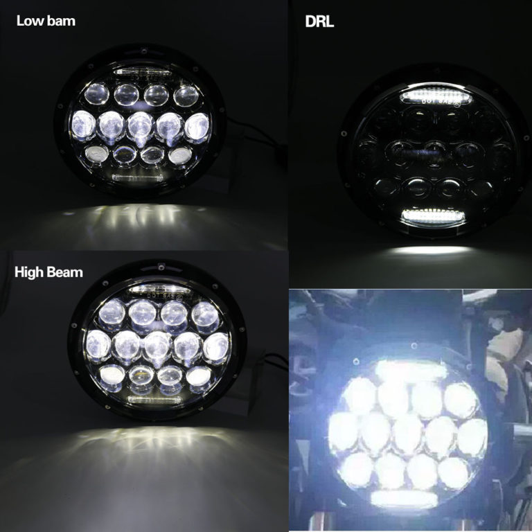 7" LED Headlight - 75 watt - Overdrive