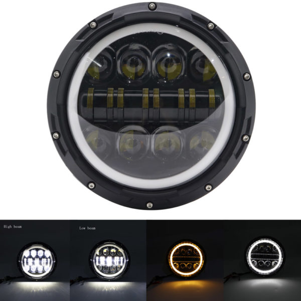 7" LED Headlight - 80 watt - Overdrive