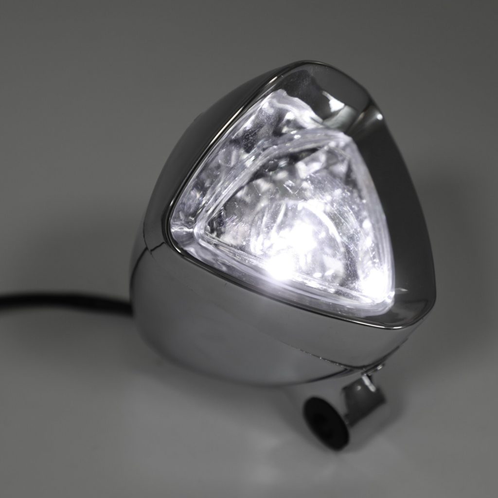 Vintage Headlight – Silver – Headlight – Overdrive